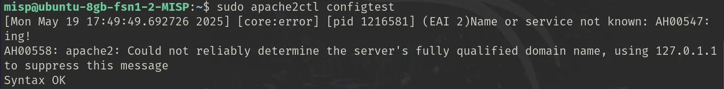Guide: How to setup a personal MISP instance - Xerxes Viper